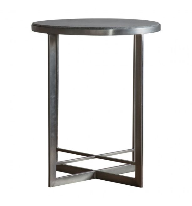 Ivy Silver Side Table by Gallery Living | Style Our Home