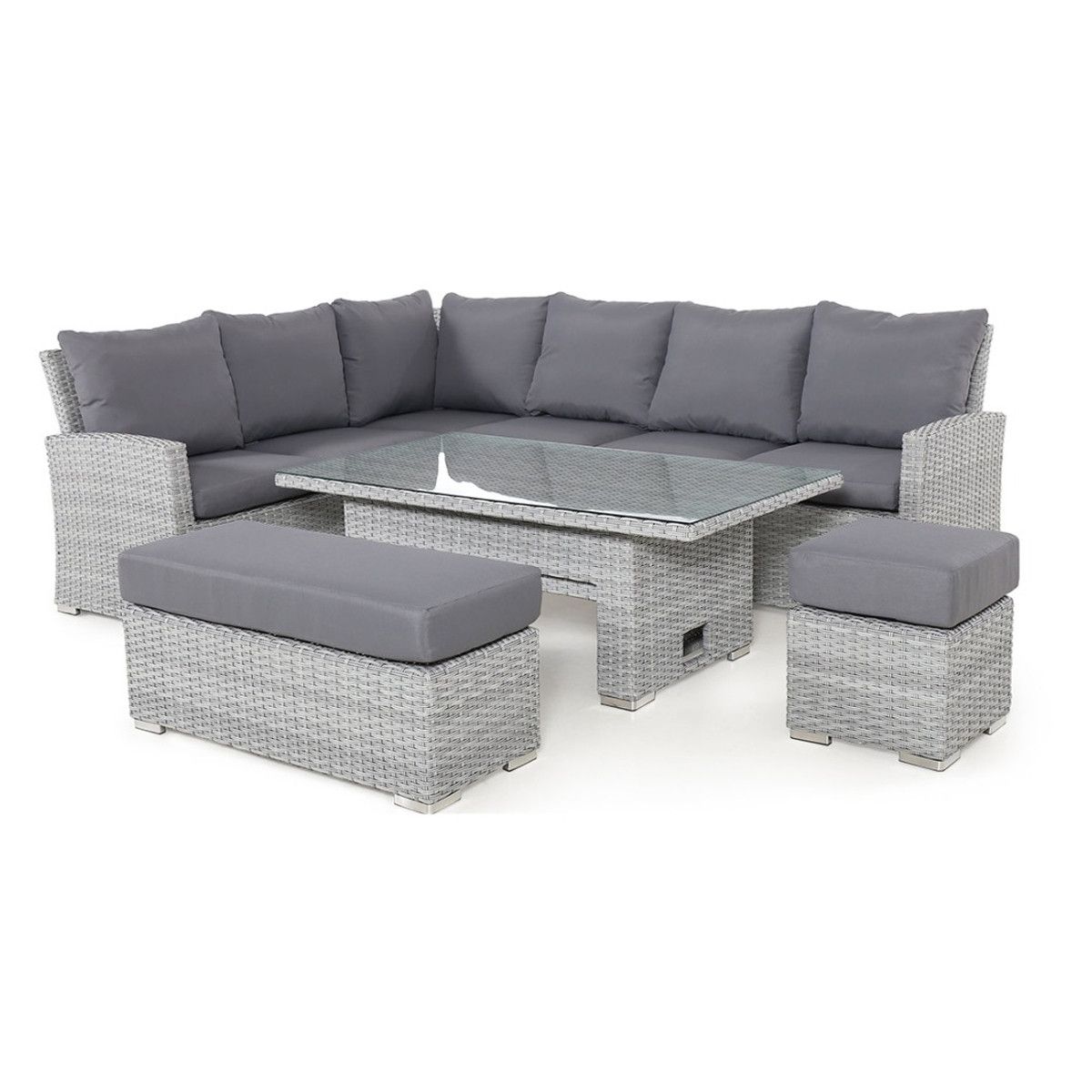 Ascot rectangular corner dining set store
