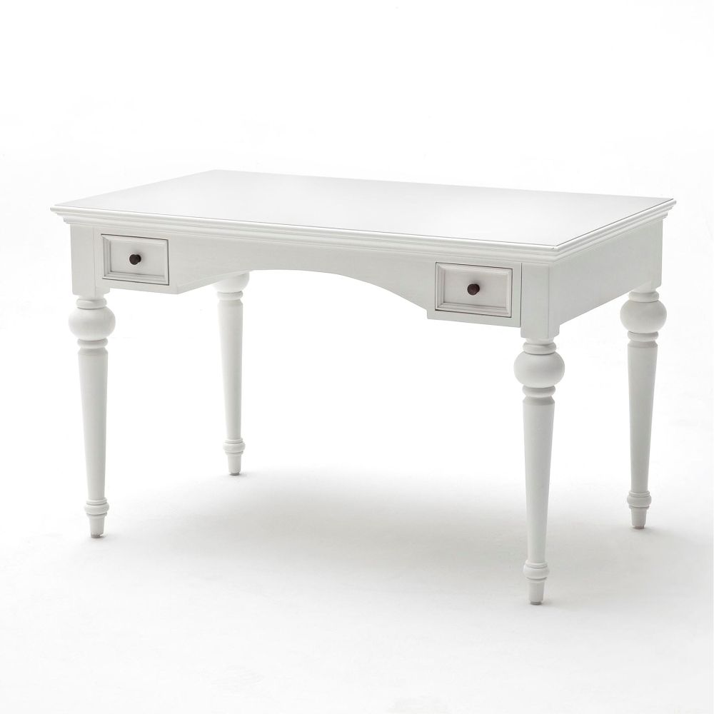 Painted white desk store