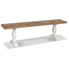 Belgrave Two Tone Bench by Bentley Designs | Style Our Home