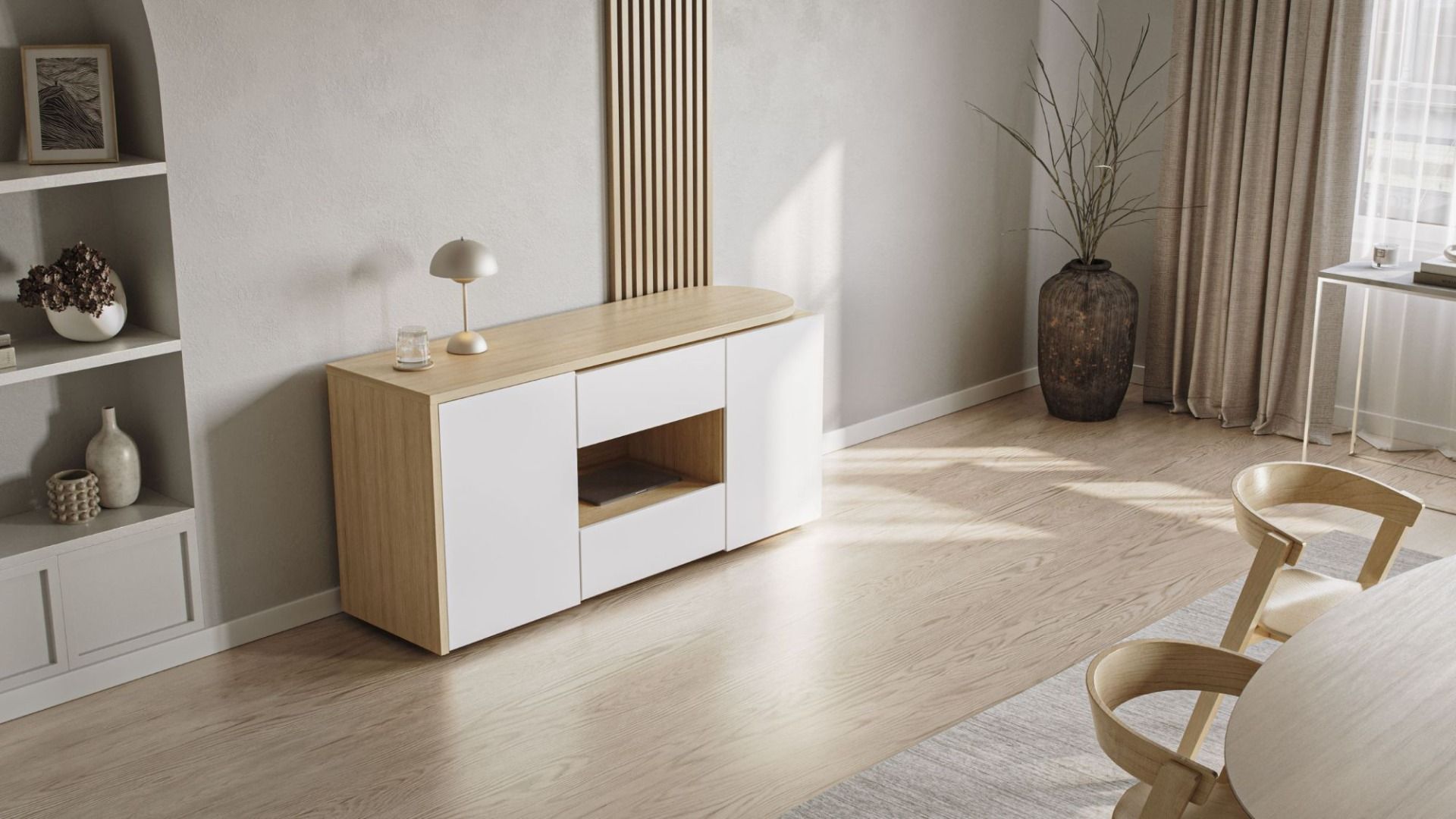 TANGO DESK Light Oak 160 by Temahome | Style Our Home