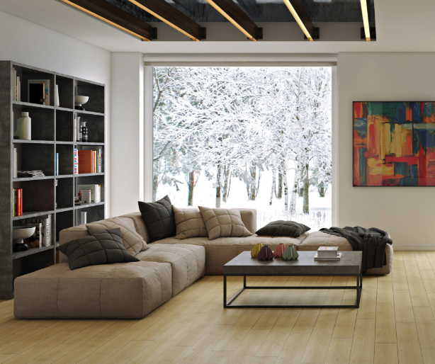 Pombal 2010-018 Shelving Unit Concrete Look (melamine) Finish ...