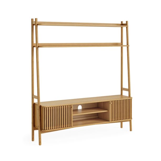 Soho Natural Large Media Unit by Corndell/Global Home Group | Style Our ...