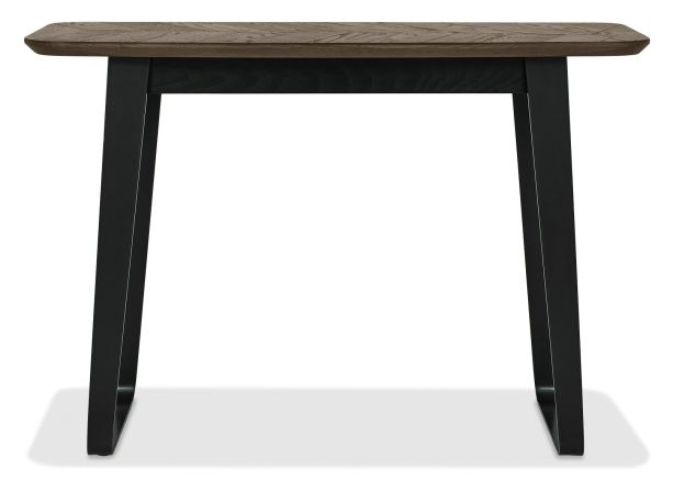 Emerson Weathered Oak & Peppercorn Console Table by Bentley Designs ...