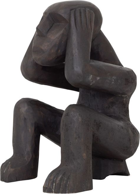 Hear Nothing Statue by DTP Interiors | Style Our Home